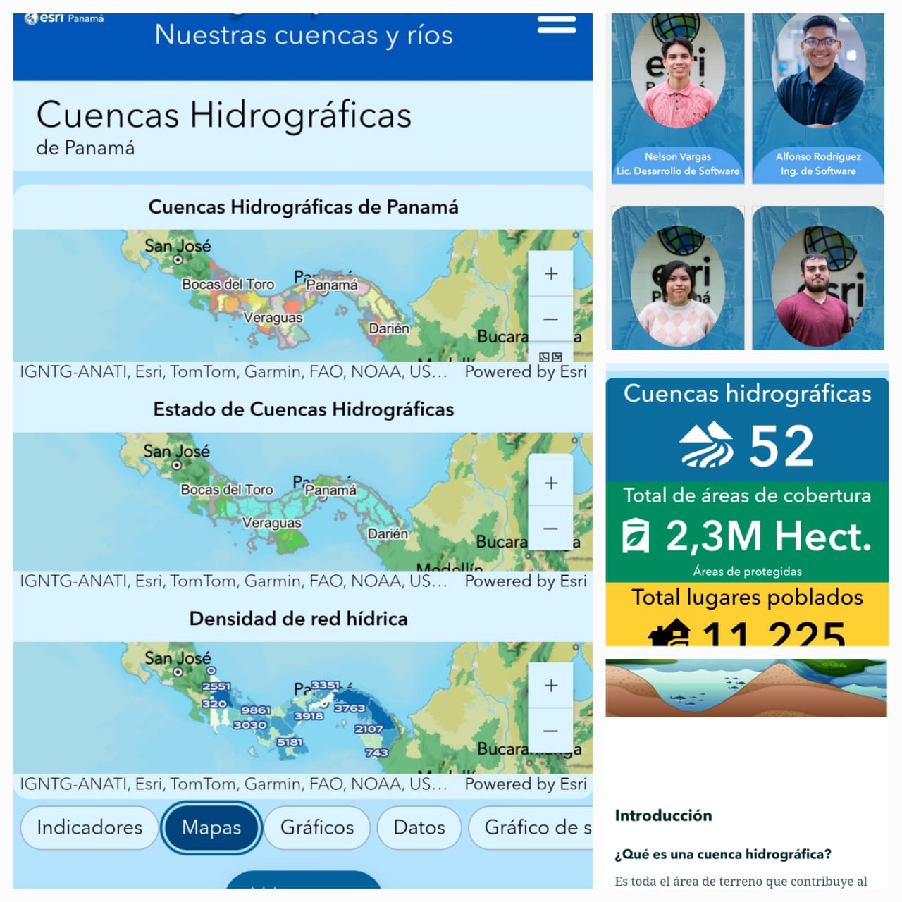 Esri Panamá y Cides web para conocer tu cuenca hidrográfica - Geo ...